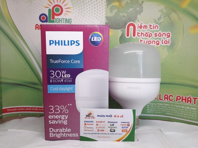 Đèn led bulb 30W Hilumen E27 Philips tiết kiệm điện năng