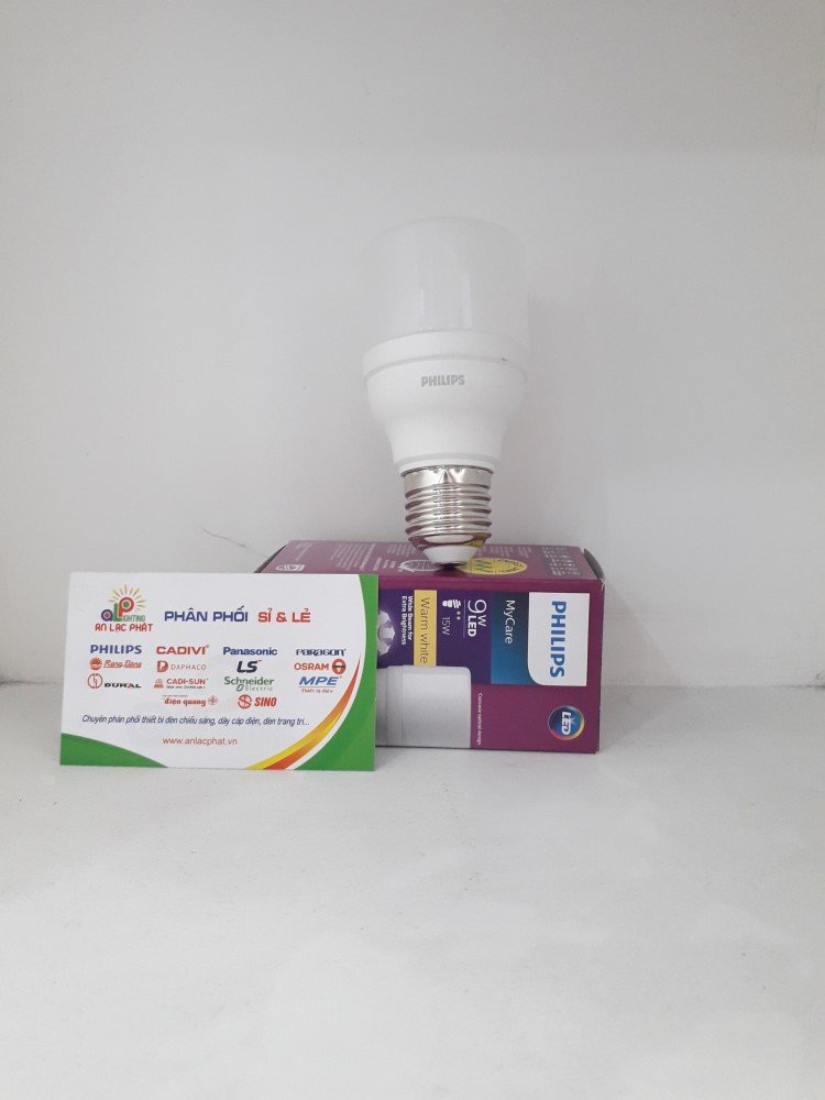 bóng led Philips Led bright 9W E27 1CT/12 APR Tiết kiệm điện năng cao